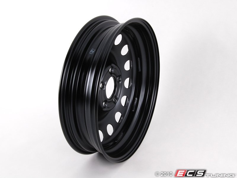 Genuine BMW - 36116758778 - Black Steel Emergency Wheel (36-11-6-758-778)
