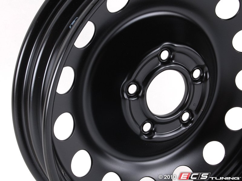 Genuine BMW - 36116758778 - Black Steel Emergency Wheel (36-11-6-758-778)