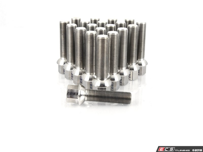 ECS News - ECS Titanium Wheel Bolts for your Audi