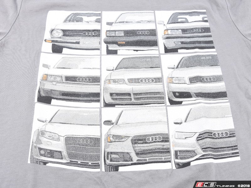 Genuine Volkswagen Audi - ACM3011GRYMD - Audi B Evolution T-Shirt ...