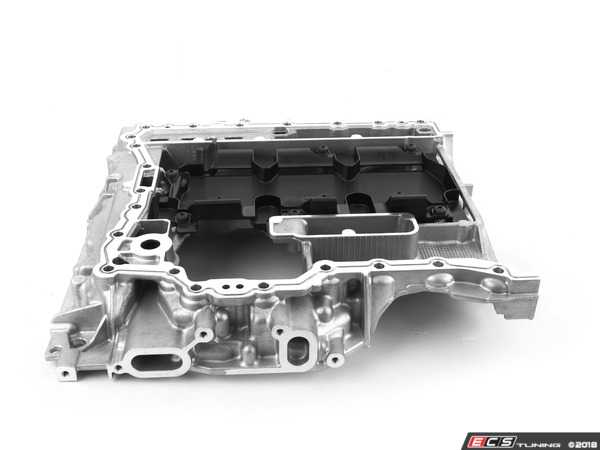 Genuine Volkswagen Audi - 06E103601AP - Oil Pan - Upper (06E 103 601 AP)