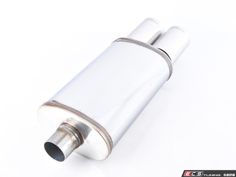 Magnaflow - 14816 - Universal Muffler with Tips - Street Series; Piping ...