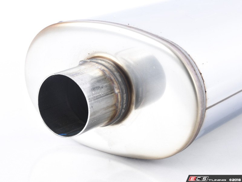 Magnaflow - 14816 - Universal Muffler with Tips - Street Series; Piping ...