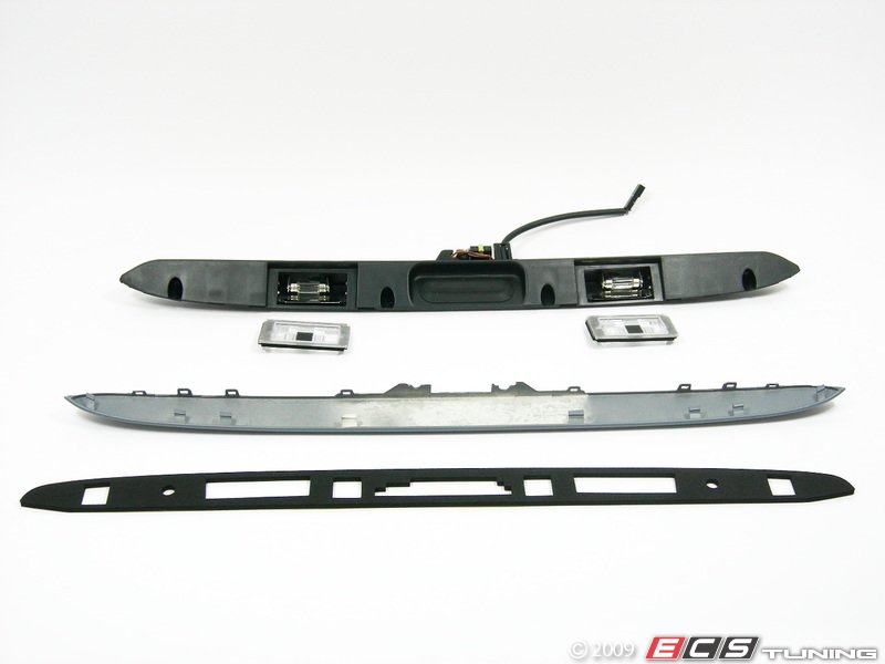 Genuine BMW - 51138244714 - Trunk Lid Trim/Handle - With Key Button (51 ...