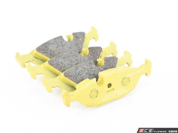 Pagid Racing - 114119 - RSL19 Yellow Endurance Racing Brake Pads - Rear
