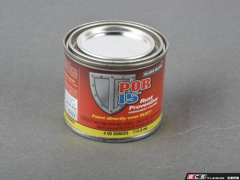 POR-15 - POR40909 - POR15 Super Starter Kit Gloss Black