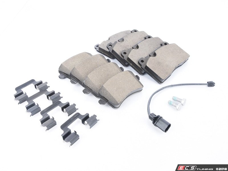 Genuine Volkswagen Audi - 8R0698151JKT2 - Front & Rear Brake Pad Kit ...