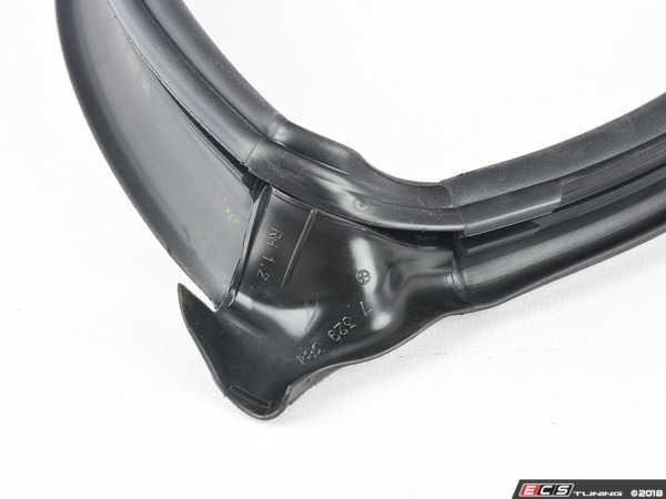 Genuine BMW - 51767329384 - FRONT ENGINE HOOD SEALING (51-76-7-329-384)