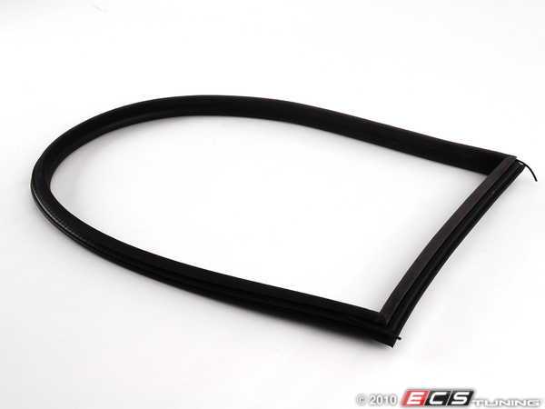 Genuine BMW - 51368252621 - Vent Window Inner Gasket Seal - Black (51 ...