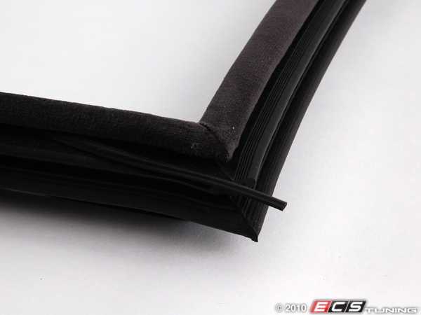 Genuine BMW - 51368252621 - Vent Window Inner Gasket Seal - Black (51-36-8-252-621)