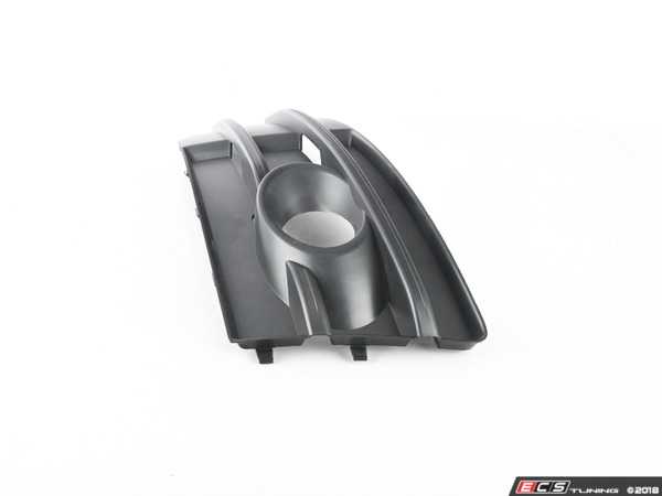 Genuine Volkswagen Audi - 8R0807681G01C - Fog Light Grille - Satin ...