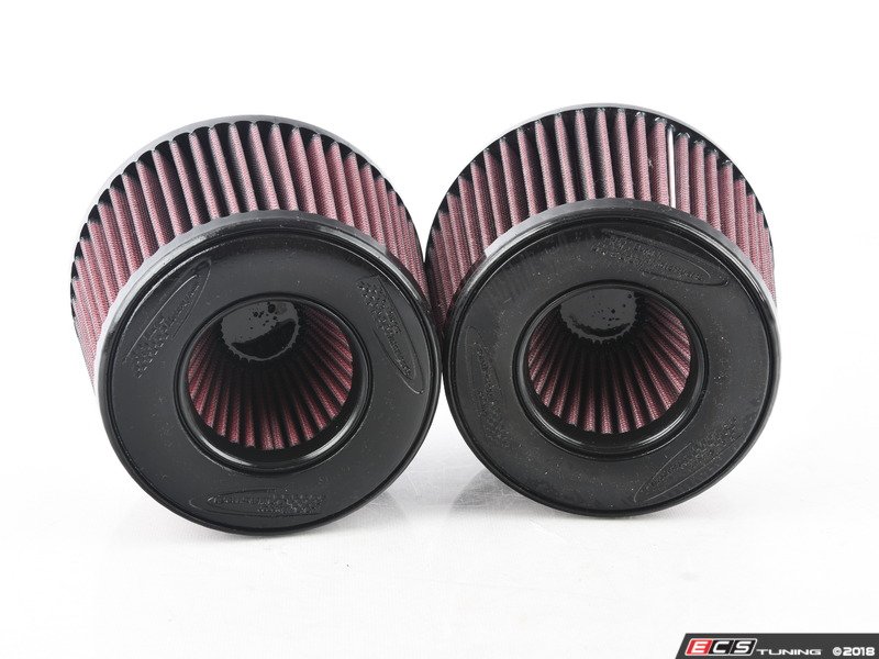Burger Motorsports - BMS-N54-DCI-R - Performance Dual Cone Intake - Red