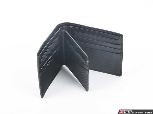 Genuine BMW - 80212454762 - BMW ///M Leather Wallet (80-21-2-454-762)