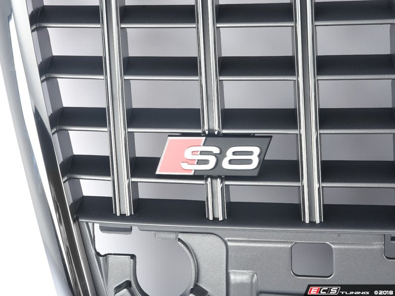 Genuine Volkswagen Audi - 4E0853651AM1RR - S8 Grille Assembly ...