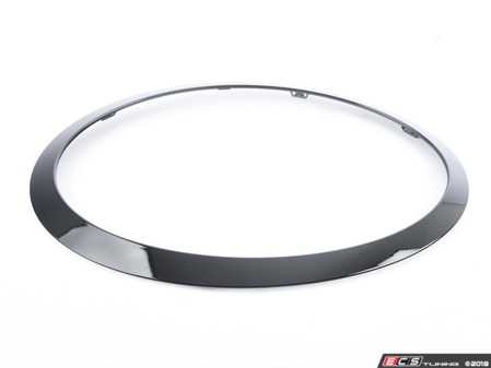 Genuine MINI - 51137449209 - Headlight Trim Ring Jet Black - Left (51 ...