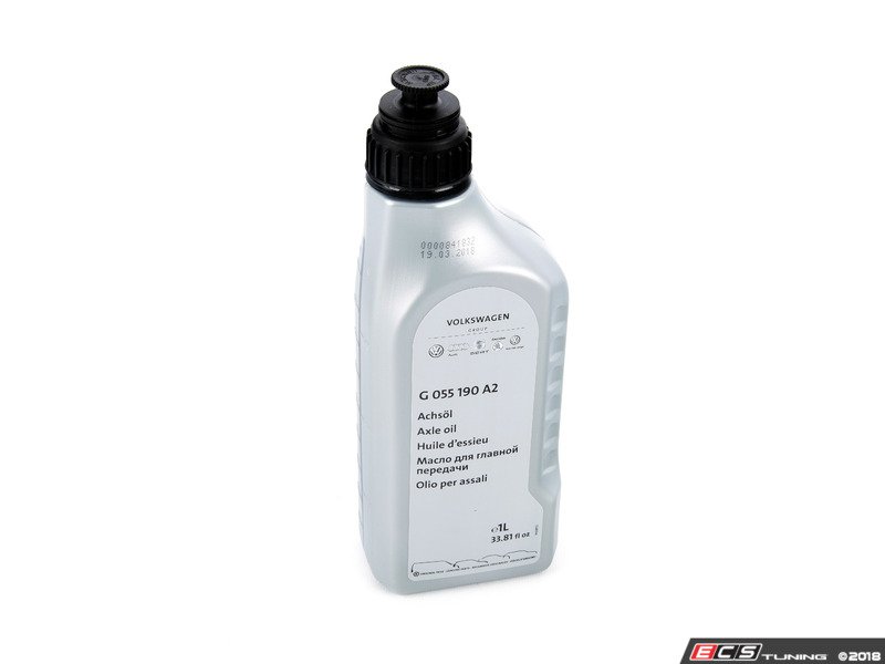 Genuine Volkswagen Audi - G055190A2 - Axle Oil - 1 Liter (G 055 190 A2)