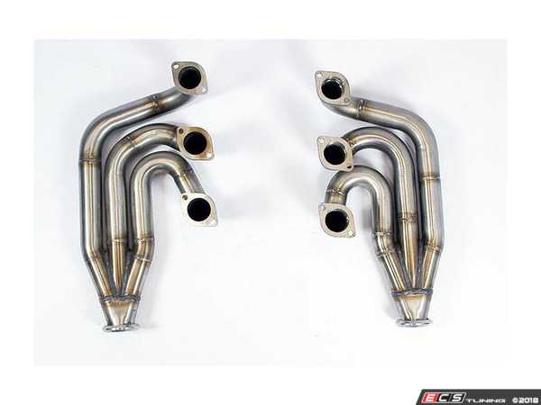 Supersprint - 247601KT - 75-89 911 Race Exhaust System - Without Heat ...