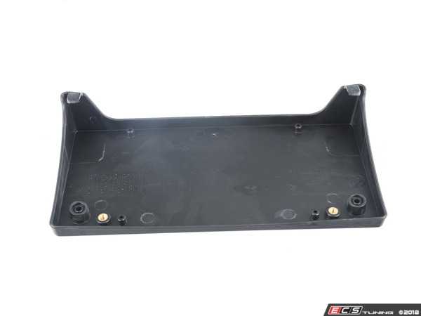 Genuine BMW - 51137224772 - License Plate Base (51-13-7-224-772)