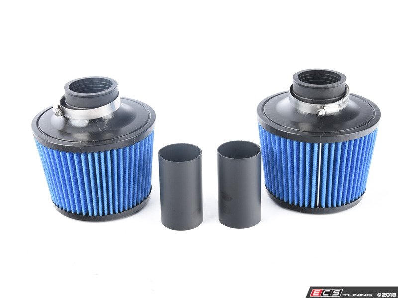 Burger Motorsports - BMS-N54-DCI-B - Performance Dual Cone Intake - Blue