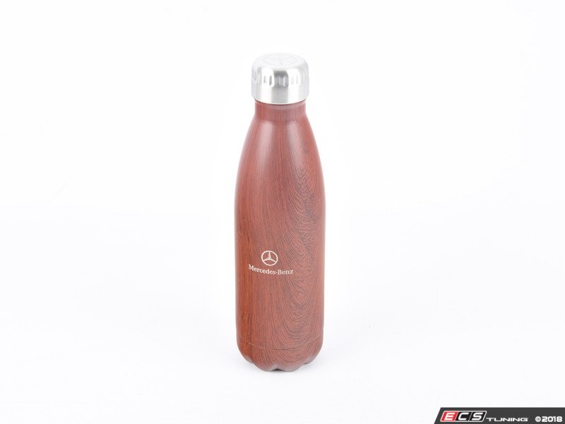 Genuine Mercedes Benz - MHD130 - WOOD GRAIN WATER BOTTLE