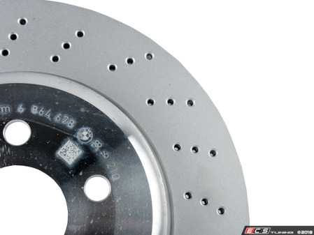 Genuine BMW - 34216864678 - Rear Brake Rotor - Priced Each (34-21-6-864 ...