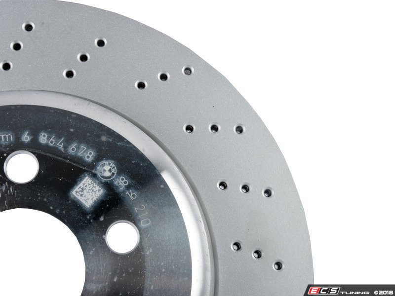 Genuine BMW - 34216864678 - Rear Brake Rotor - Priced Each (34-21-6-864 ...