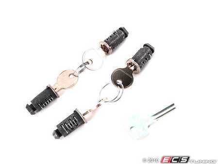 Genuine Volkswagen Audi - 3B0071734 - Lock Cylinder Set For Roof Rack ...