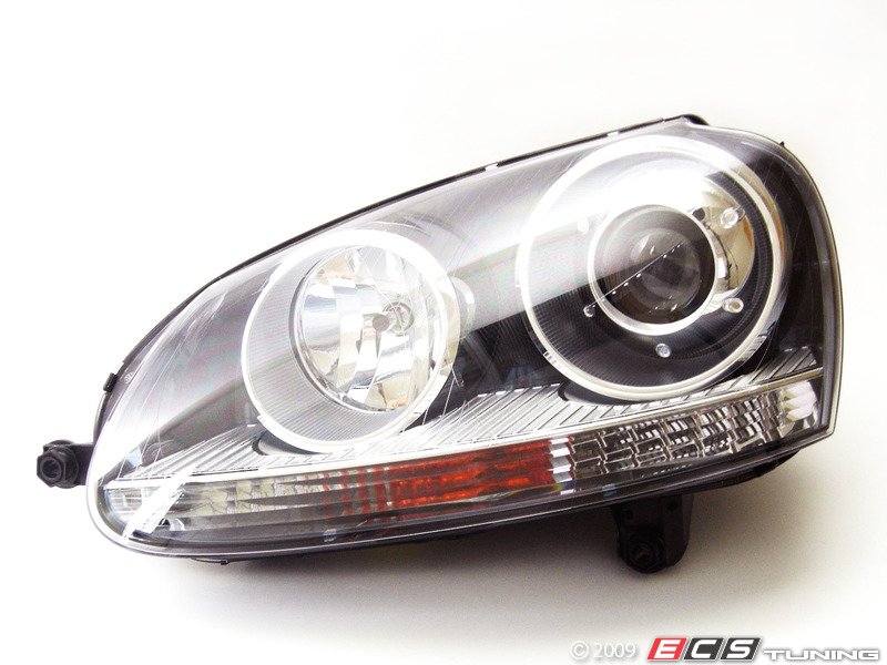 ECS News - MKV Jetta Headlight Upgrades