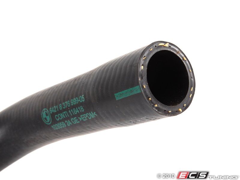 Genuine BMW - 64218376999 - Heater Hose (64-21-8-376-999)