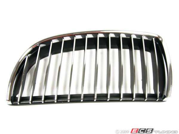 Genuine BMW - 51137120009 - Kidney Grille - Left (51-13-7-120-009)