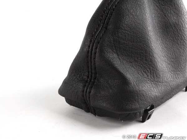 Genuine BMW - 25161423220 - Shift Boot - Schwarz Imitation Leather (25 ...