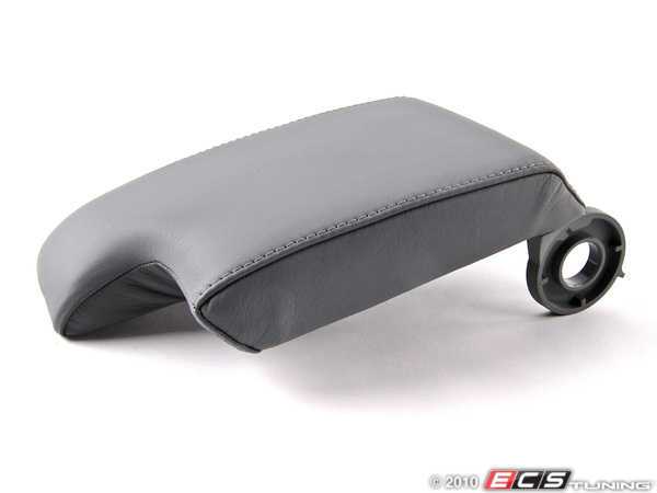 Genuine BMW - 51167901351 - Front Armrest Lid - Grey Walknappa Leather ...