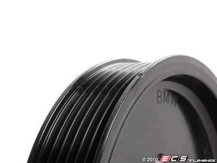 Genuine BMW - 32421740858 - Plastic Power Steering Pulley (32-42-1-740-858)