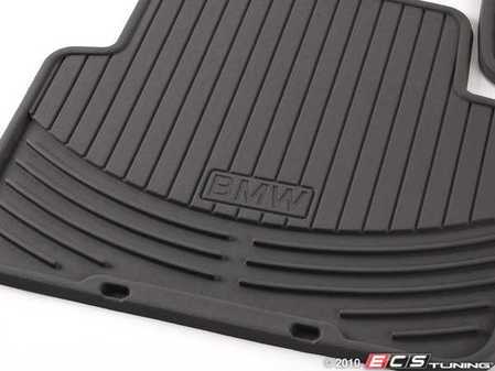 Genuine BMW - 82550151489 - Front All Weather Rubber Floor Mat Set ...