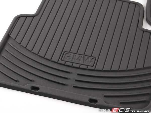 Genuine BMW - 82550151489 - Front All Weather Rubber Floor Mat Set ...
