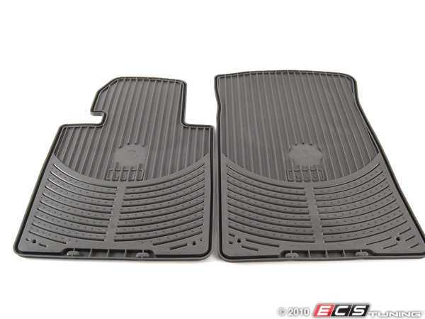Genuine BMW - 82550151489 - Front All Weather Rubber Floor Mat Set ...