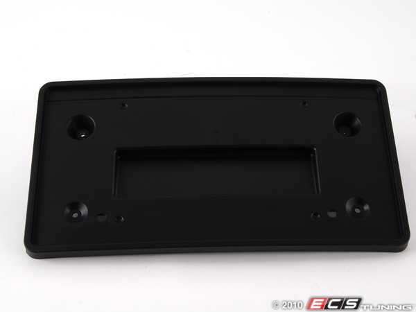 Genuine BMW - 51113414604 - License Plate Base - Front (51-11-3-414-604)
