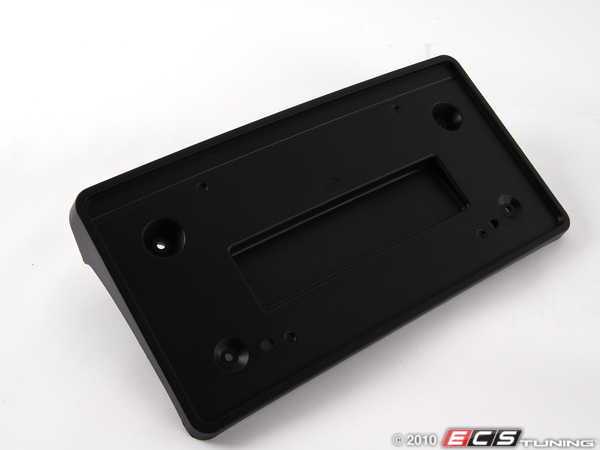 Genuine BMW - 51113414604 - License Plate Base - Front (51-11-3-414-604)