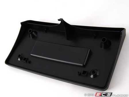 Genuine BMW - 51113414604 - License Plate Base - Front (51-11-3-414-604)