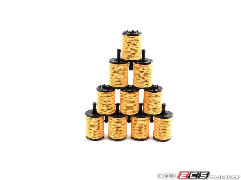 Genuine Volkswagen Audi - 071115562C - Oil Filter - 10 Pack (071 115 562 C)