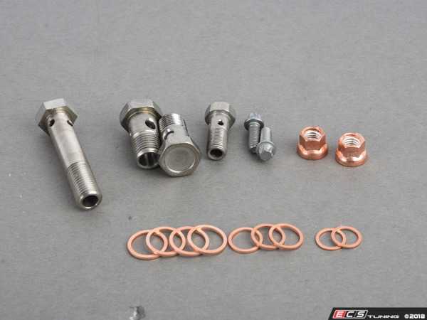 Genuine BMW - 11652456345 - Basic Turbo installation kit - right turbo ...