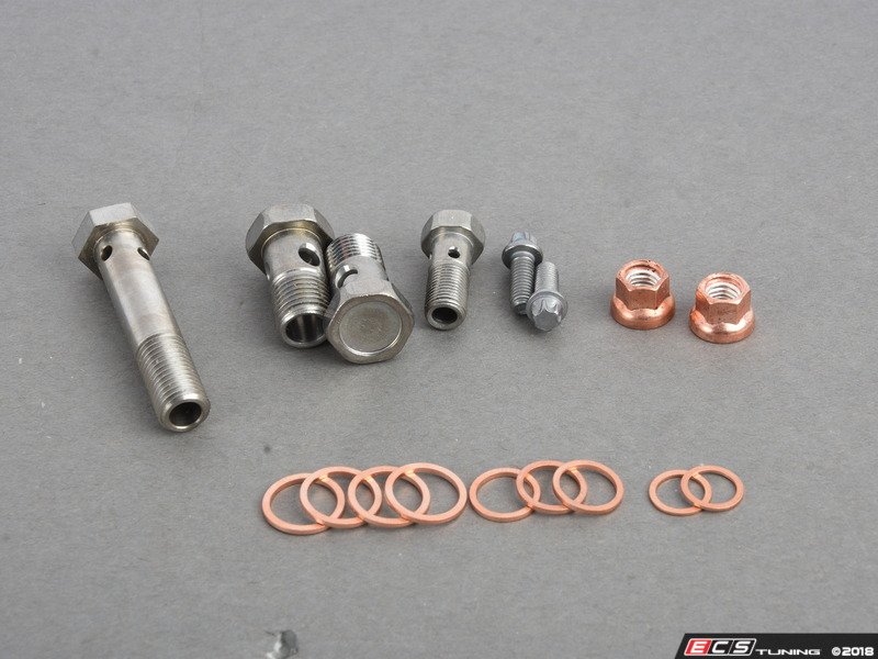 Genuine BMW - 11652456345 - Basic Turbo installation kit - right turbo ...