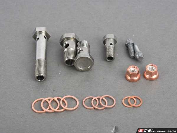 Genuine BMW - 11652456348 - Basic Turbo installation kit - left turbo ...