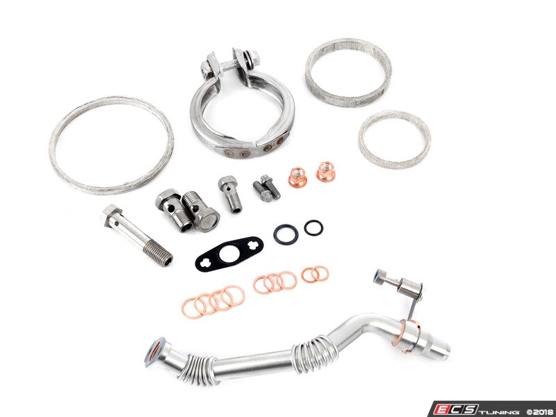 Genuine BMW - 11652456348 - Basic Turbo installation kit - left turbo ...