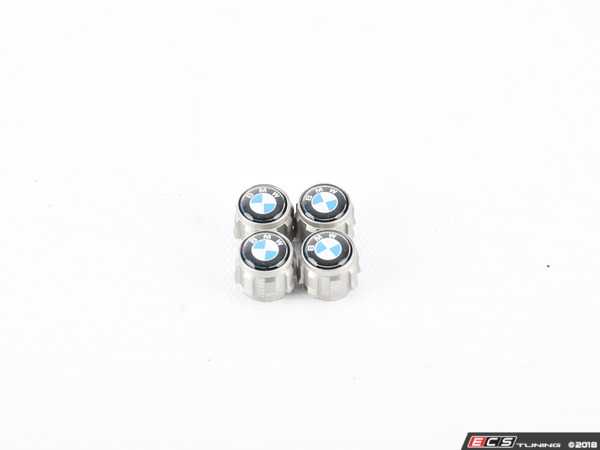 Genuine BMW - 36122447401 - Roundel Valve Stem Caps - Set Of 4 (36-12-2 ...