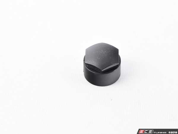 Genuine Volkswagen Audi - 4M0601173E - Wheel Bolt Cover - Satin Black ...
