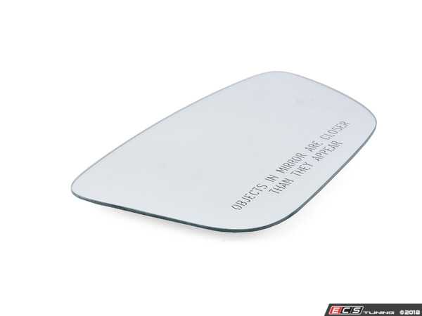 Genuine BMW - 51167445416 - Convex Mirror Glass - Right (51-16-7-445-416)