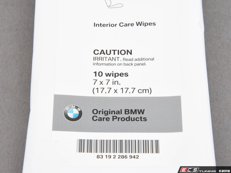 Genuine BMW - 83192286942 - BMW CONVENIENCE WIPES (83-19-2-286-942)