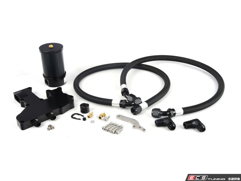Integrated Engineering - IEBACC2-BLK - Recirculating Catch Can Kit