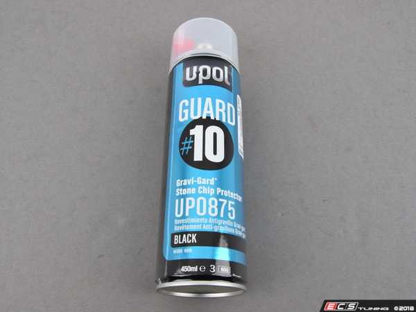 UPOL - UP0875 - Guard # 10 Gravi-Gard Stone Protector ( Black )